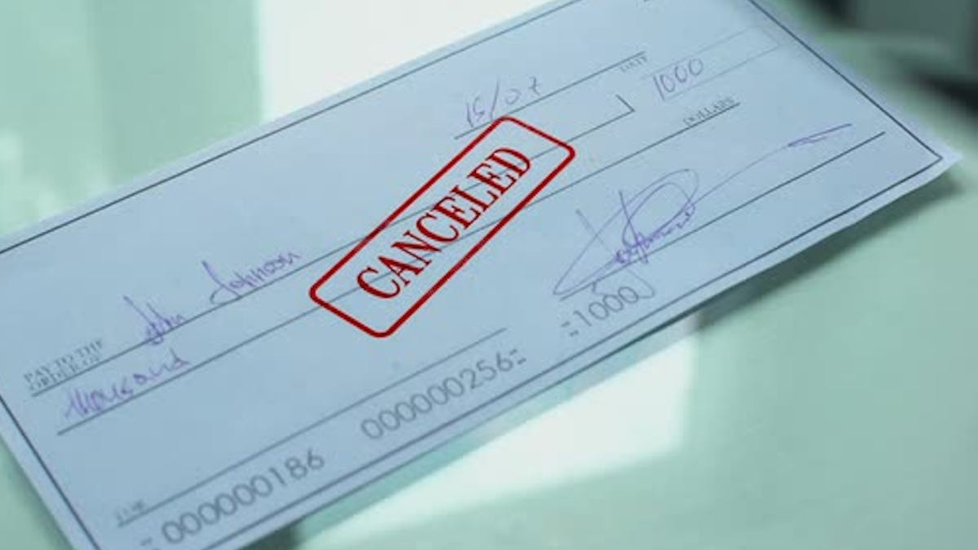 ¿Qué es un cheque anulado? Todo lo que necesitas saber - Finanzas ...